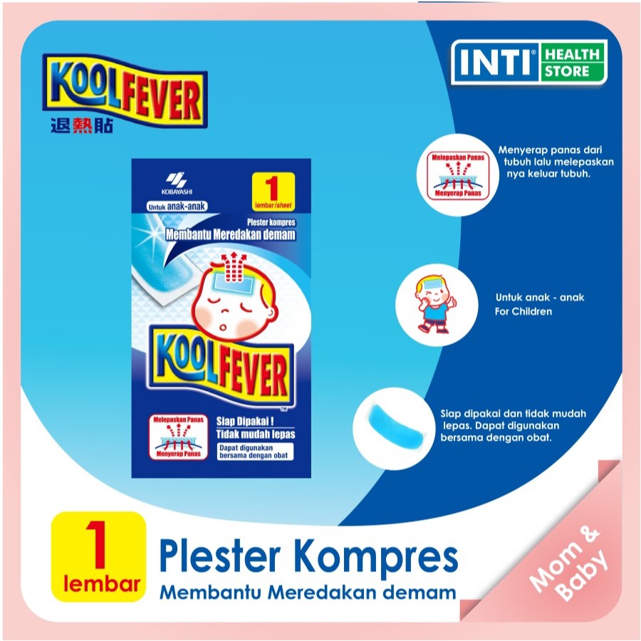 Jual KOOLFEVER | Kompres Demam | Koolfever | Kool Fever | Shopee Indonesia