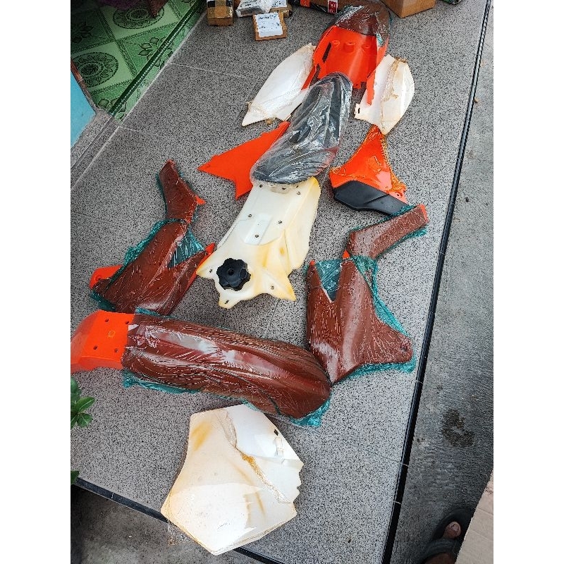Jual BODY KIT COVER SET KTM250 RANGKA DOBEL / DELTABOX KTM 250 IMPORT ...