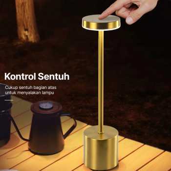 Jual TD - LMP TaffLED Lampu Meja Hias Touch LED USB Rechargeable 3in1 1800mAh - P340 | Shopee ...