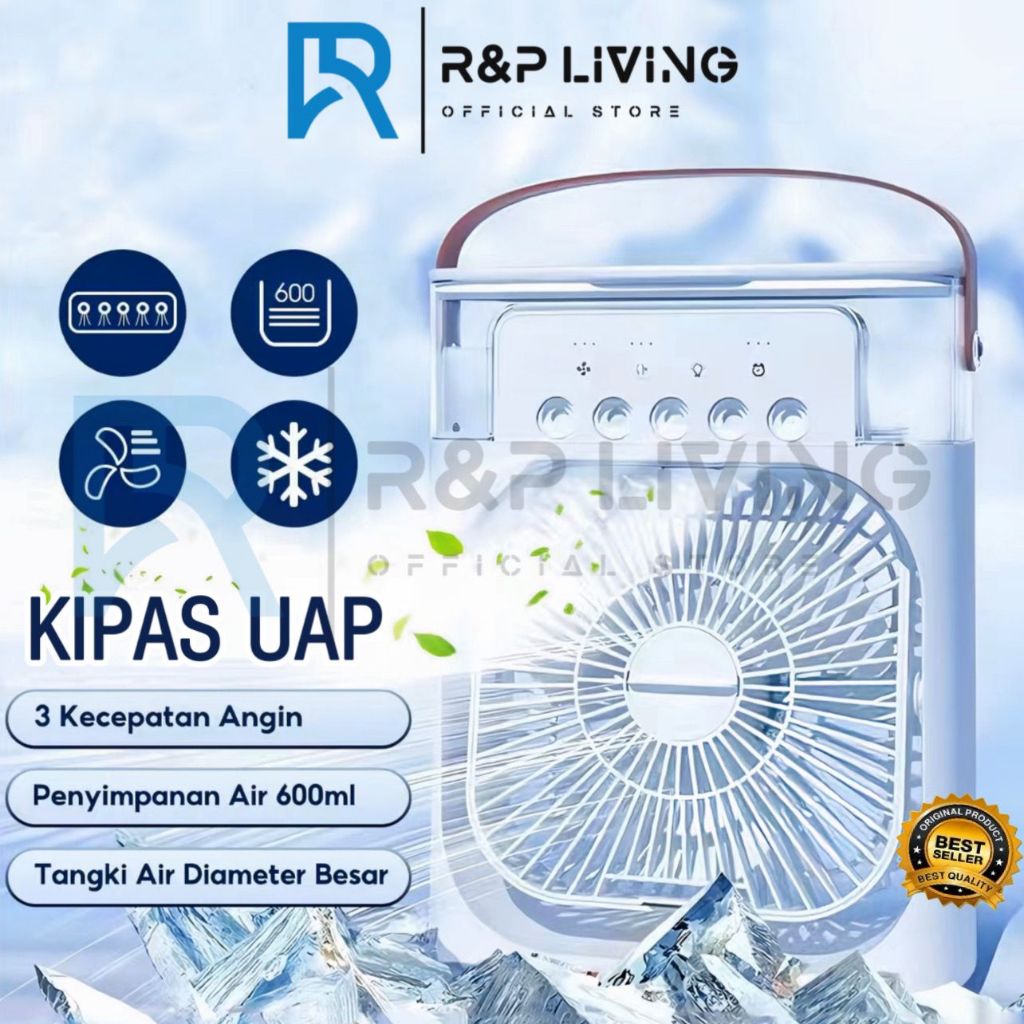 Jual R&P - SX DICOLOK KIPAS UAP PORTABLE ADEM SEJUK ANGIN KENCANG LAMPU ...