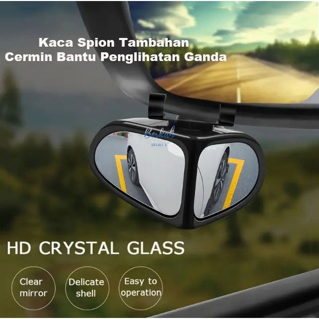 Jual Cermin Ganda Hd Universal Kaca Tambahan Spion Mobil Cermin ...