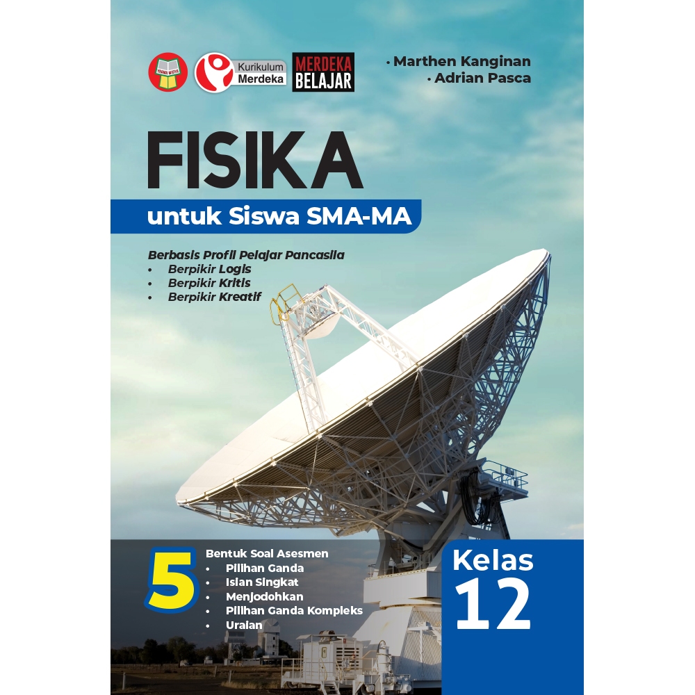 Jual BUKU FISIKA UNTUK SISWA SMA-MA KELAS 12 KURIKULUM MERDEKA PENERBIT YRAMA WIDYA | Shopee ...