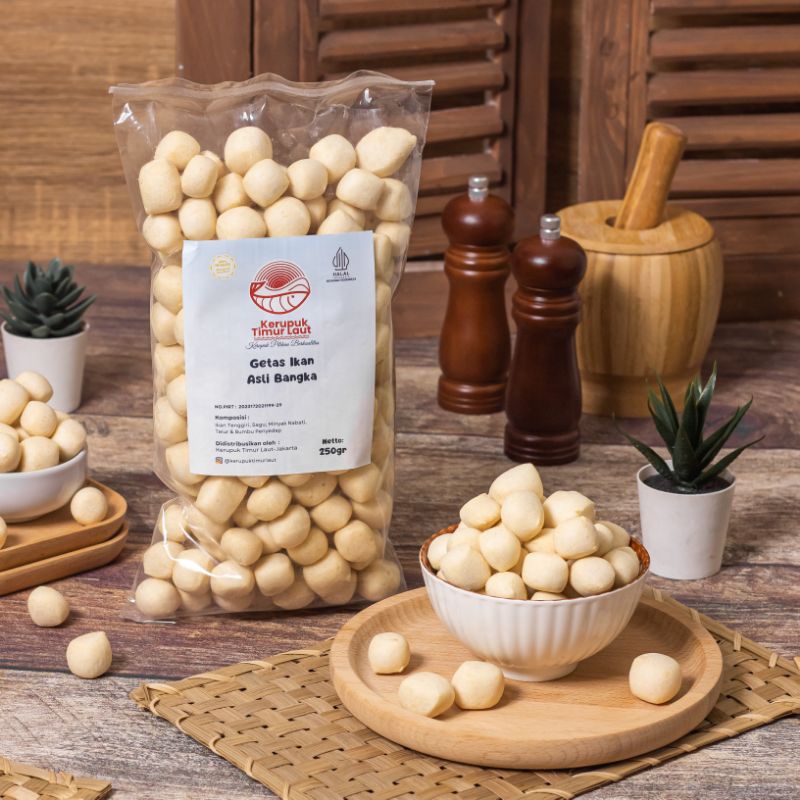 Jual KERUPUK TIMUR LAUT - Getas Ikan Khas Bangka (High Grade) | Shopee ...