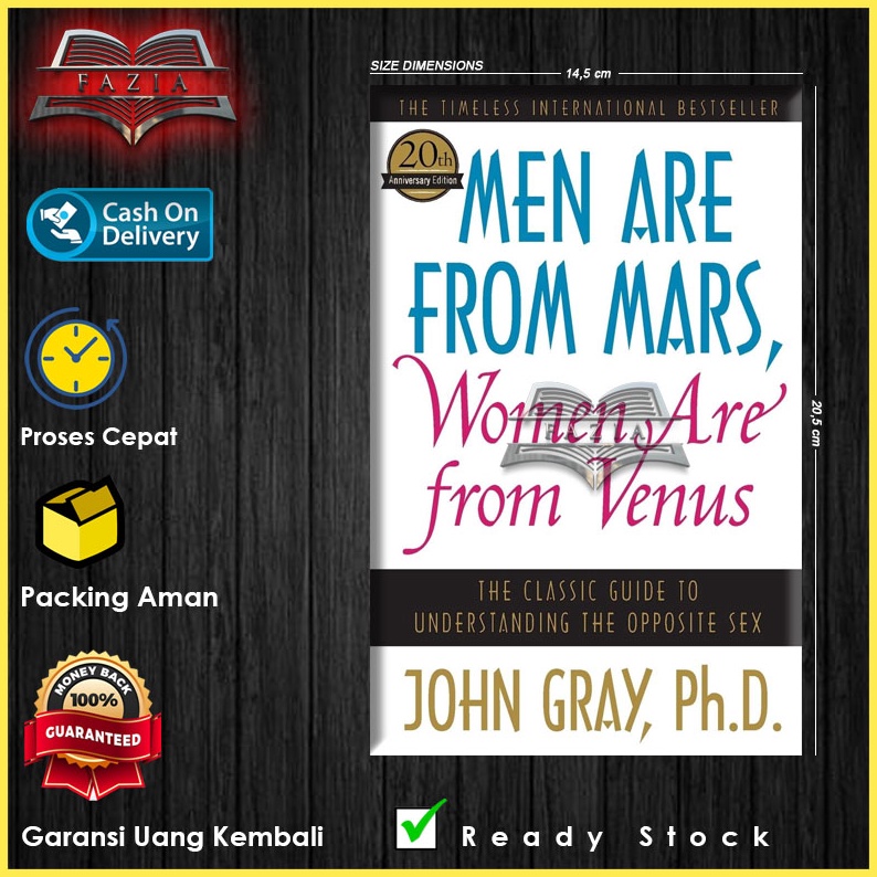 Jual HARGA GROSIR Men Are from Mars Women Are from Venus ...