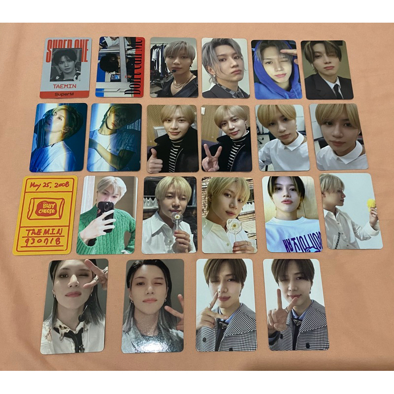 Jual shinee taemin photocard (diskon 6% chat sebelum co) | Shopee Indonesia