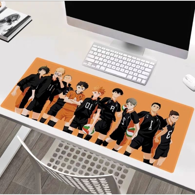 Jual Alas Keyboard Haikyuu Ukuran 40x 90CM Ketebalan 3MM | Shopee Indonesia