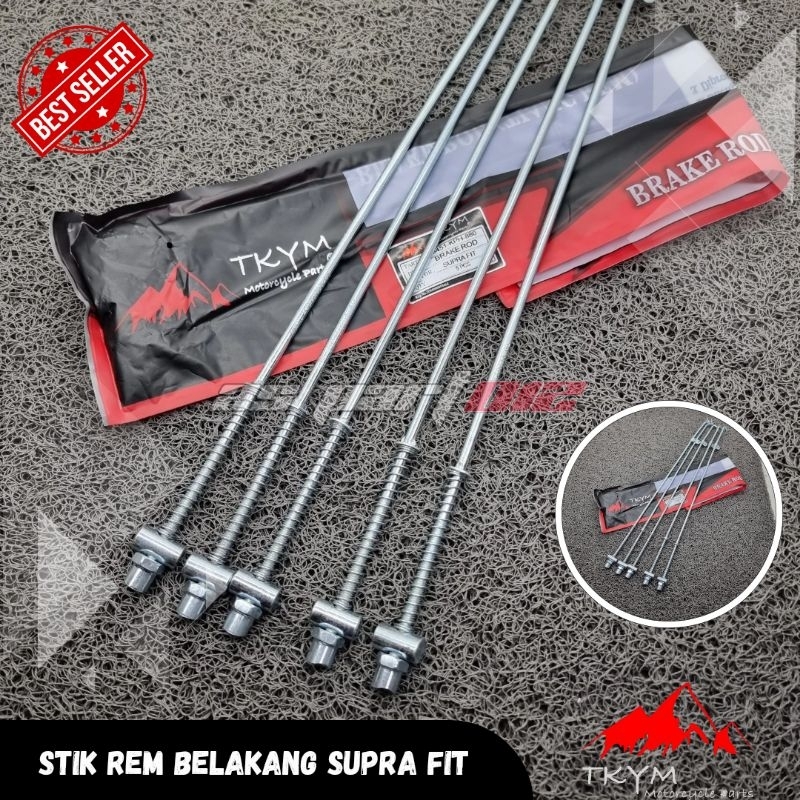 Jual STIK REM / KAWAT REM / TIANG REM BELAKANG SUPRA FIT NEW / SUPRA X ...
