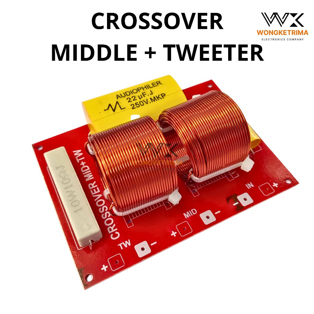 Jual CROSSOVER PASIF MIDLE PLUS TWEETER CROSOVER MID + TWETER | Shopee ...
