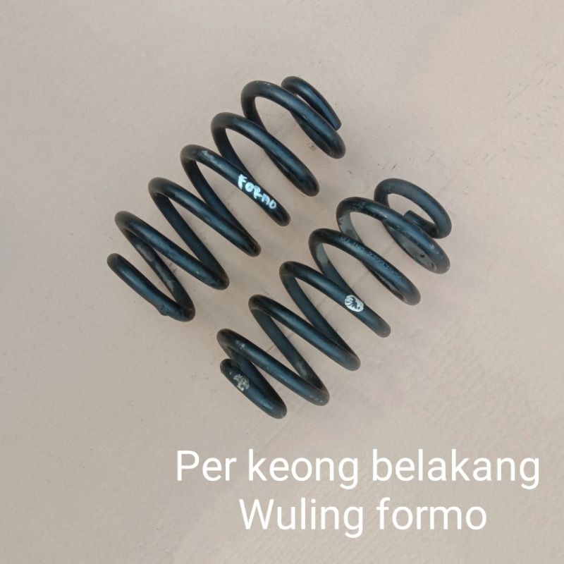 Jual Coil Spring Per Keong Belakang Wuling Formo 1set | Shopee Indonesia