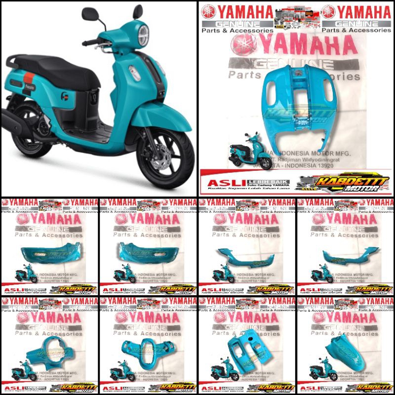 Jual BODY BODI HALUS FAZZIO FAZIO 125 (BEJ) HIJAU TOSCA ASLI ORIGINAL ...