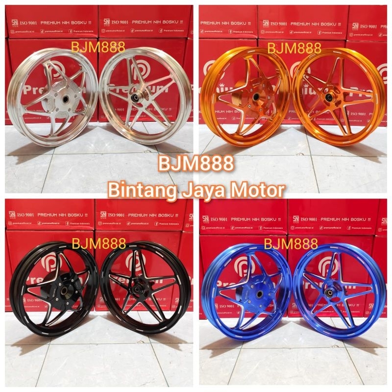 Jual Velg PREMIUM Bintang Mio lama Sporty Smile Soul Gt Fino Nuovo Xeon ...