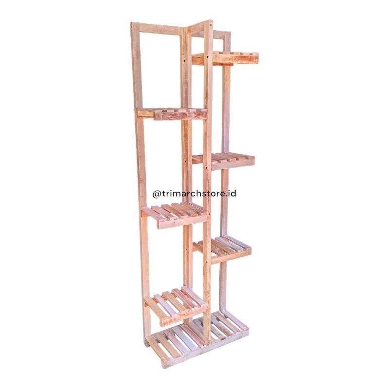 Jual RAK BUNGA SUSUN KAYU BERTINGKAT/RAK MULTIFUNGSI/KOREA/RAK ...