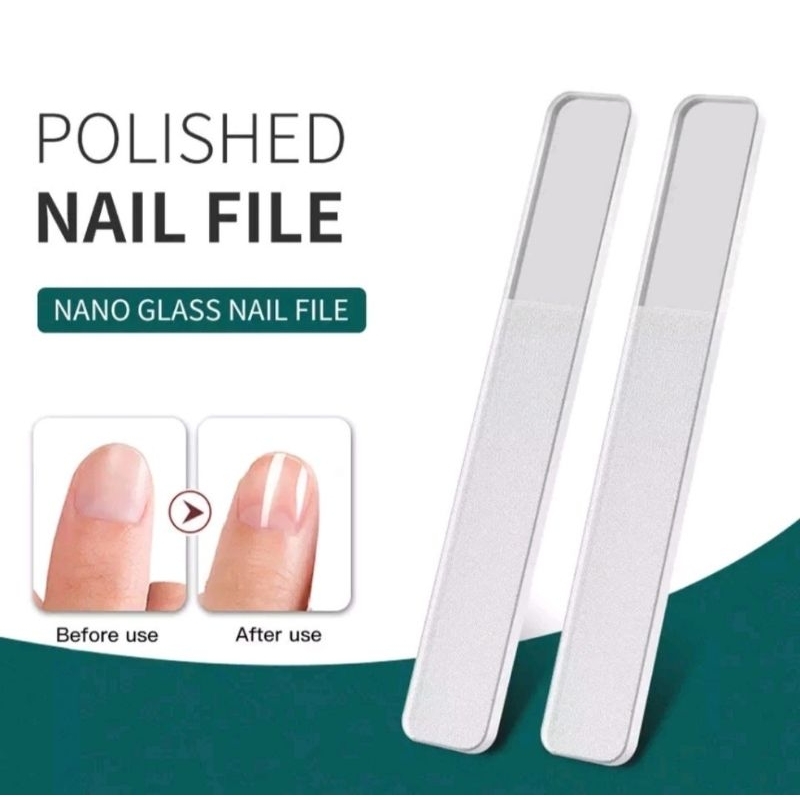 Jual [FREE BOX] KIKIR KUKU NANO GLASS PENGKILAPKUKU MAGIC NAIL FILE ...