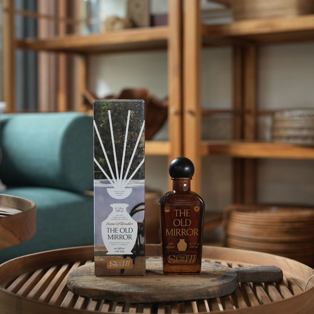 Jual The Old Mirror 200 ml Reed Diffuser by Scene of Wonders | Shopee ...
