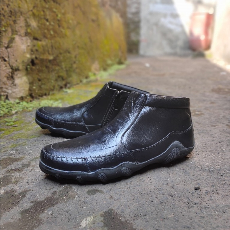 Jual Sepatu Pansus Pria Model Rajut Kulit Asli Mocasin Slip On Pria ...