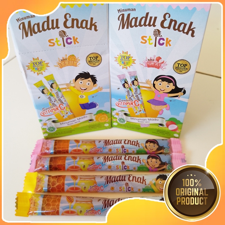 Jual Madu Enak Stick Herba Satuan 15gr | Shopee Indonesia