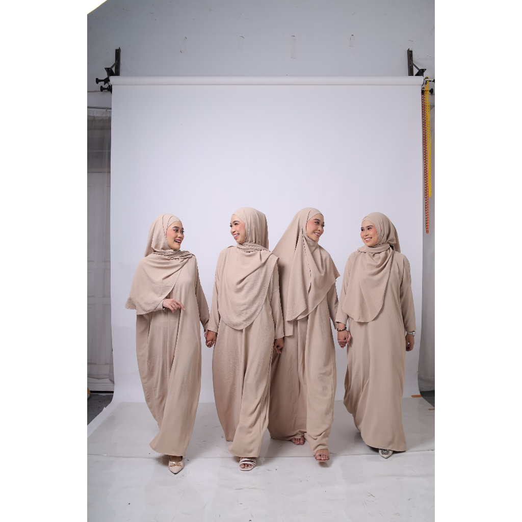 Jual Abaya Simply Set | Shopee Indonesia