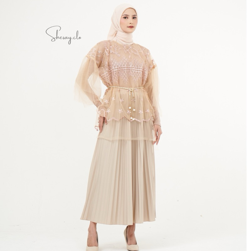 Jual Shesay.clo | Silvana Outer (Outer Kekinian | Outer Brokat | Outer ...