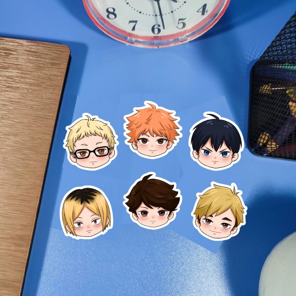 Jual Sticker Anime Terlengkap - Stiker Haikyuu - Hinata - Kageyama ...