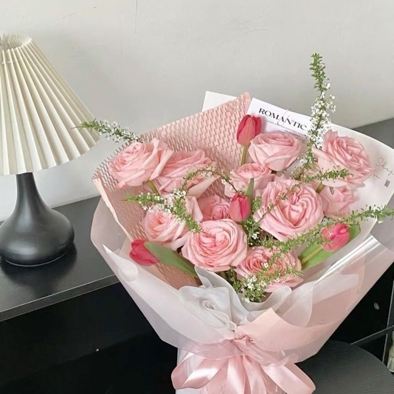 Jual THE SPRINGS ROMANTIC BOUQUETS BUCKET buket bunga segar fresh ...