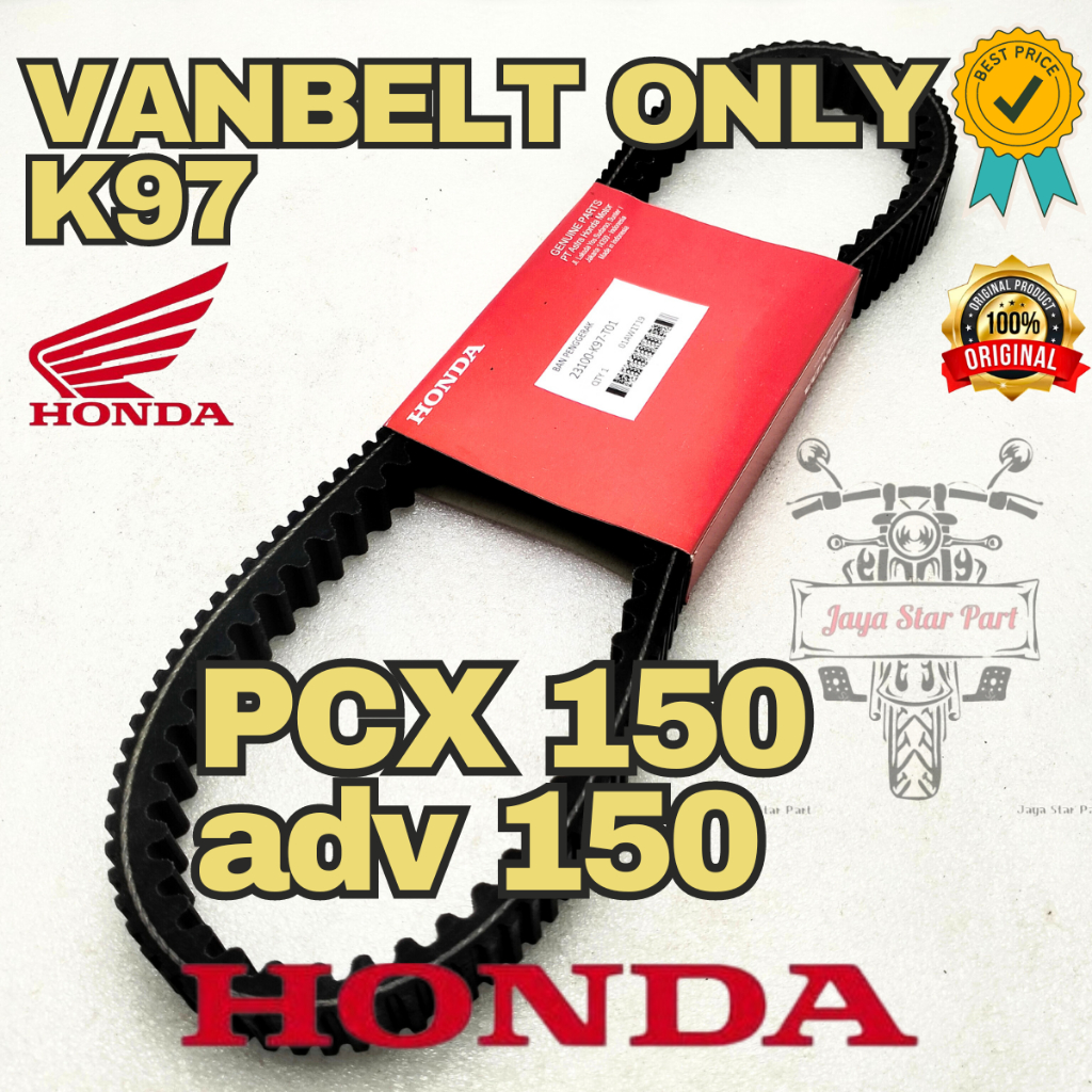 Jual ORI VANBELT only pcx 150,adv 150 K97 Original hgp BERKUALITAS DAN ...