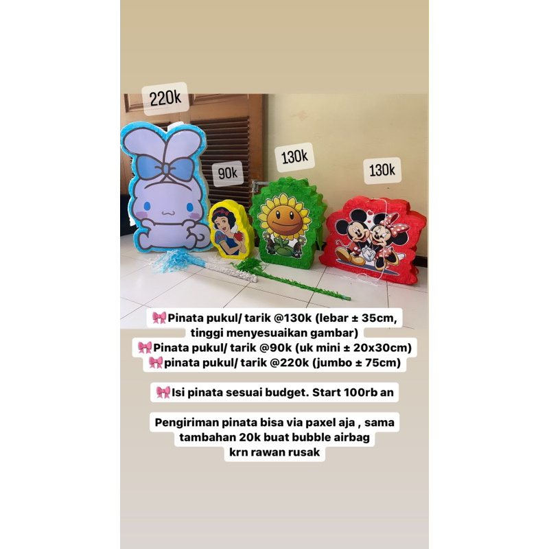 Jual pinata kosongan / pinata isi | Shopee Indonesia