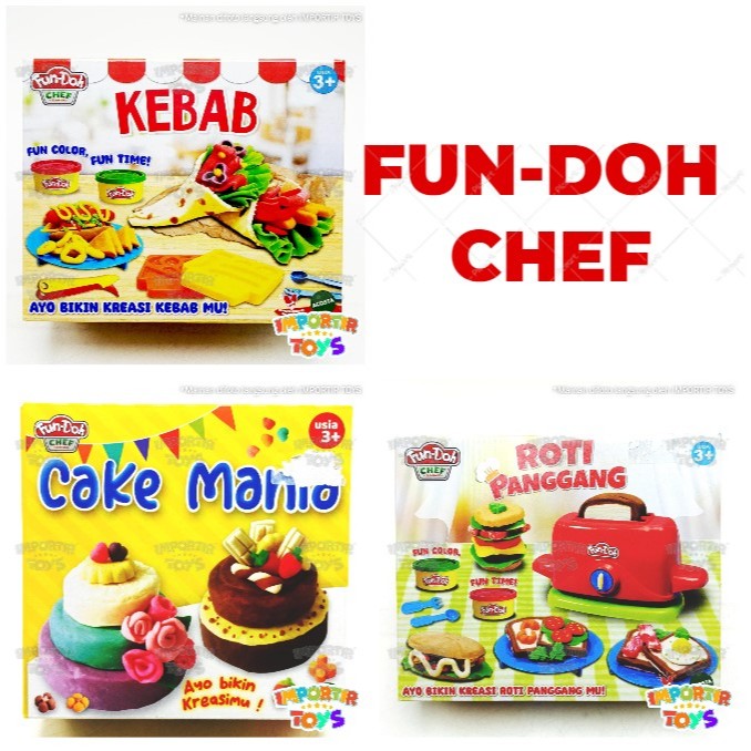 Jual Fundoh chef berbagai varian makanan yang melatih kreatifitas dan ...