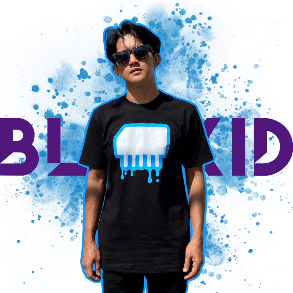 Jual Blackid Kaos Basic Liquid Logo Black | Shopee Indonesia
