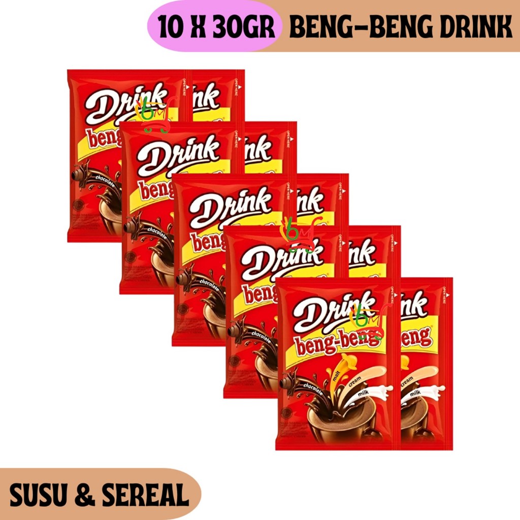Jual Beng Beng Drink Minuman Cokelat Bubuk Kemasan Renceng | Shopee ...