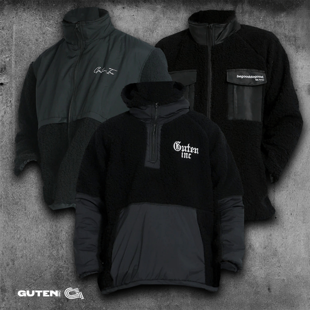 Jual Guten Inc - Jacket Sherpa Pria Jacket | Shopee Indonesia