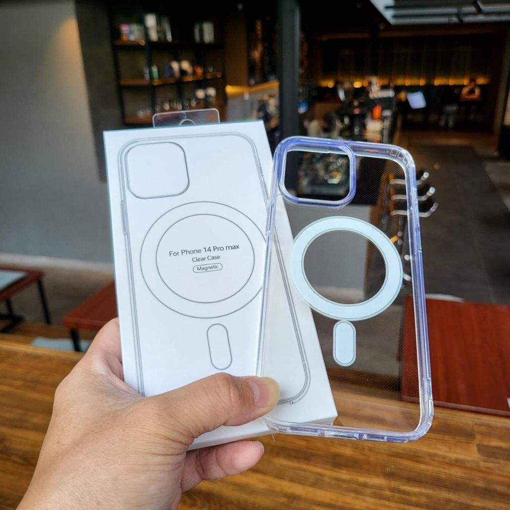 Jual PREMIUM CLEAR CASE MAGSAFE MAGNETIC ORIGINAL NON PC + Pack DUS ...