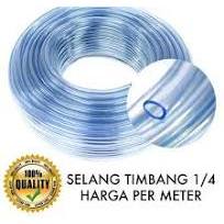 Jual selang timbang/selang waterpass1/4 merek cobra mas harga permeter | Shopee Indonesia