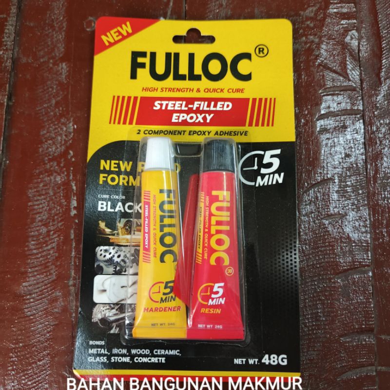 Jual LEM EPOXY KECIL ECOPARK LEM FULLOC LEM BESI, KERAMIK, KAYU, KACA ...