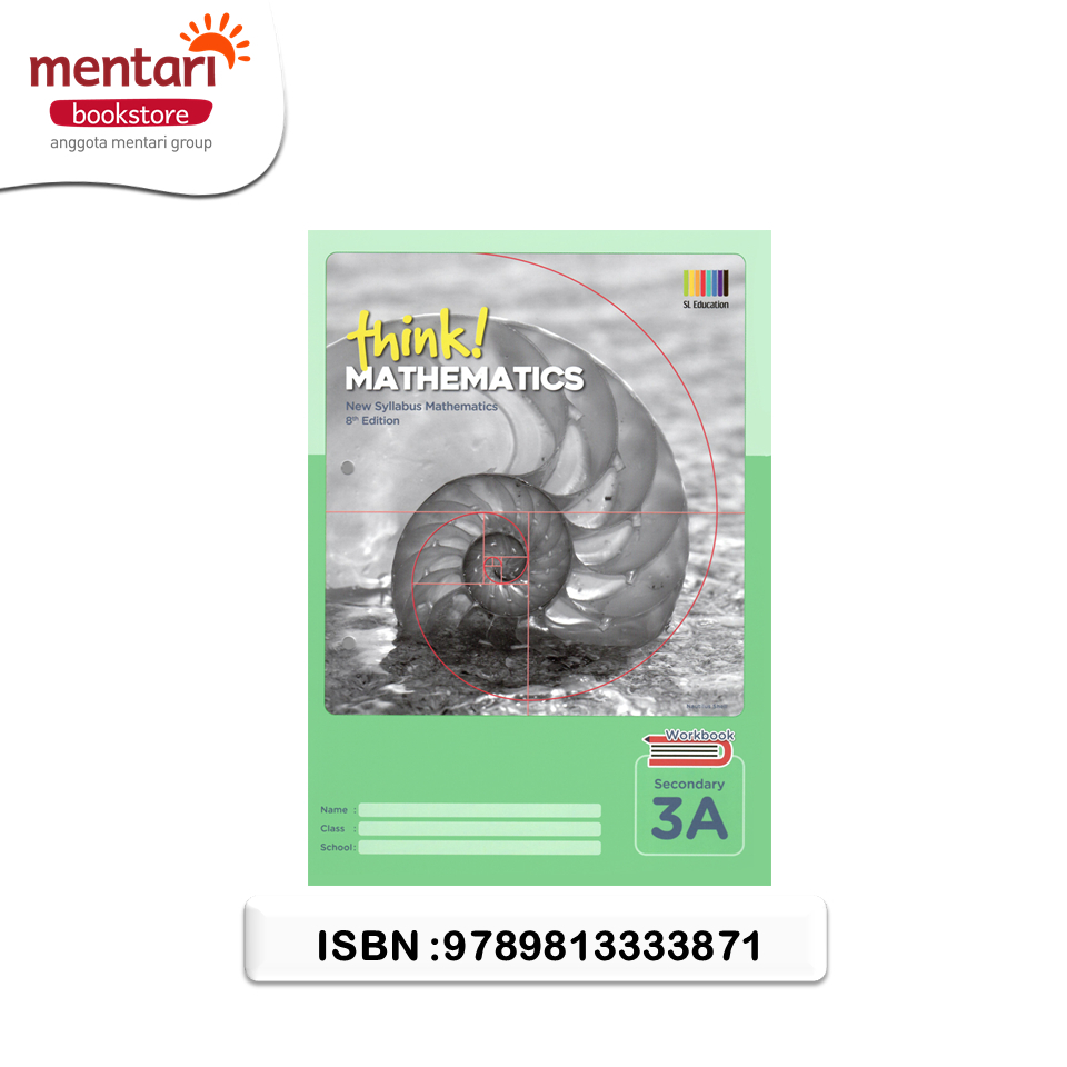 Jual Think! Mathematics Secondary Workbook 3A & 3B (8th Edition ...