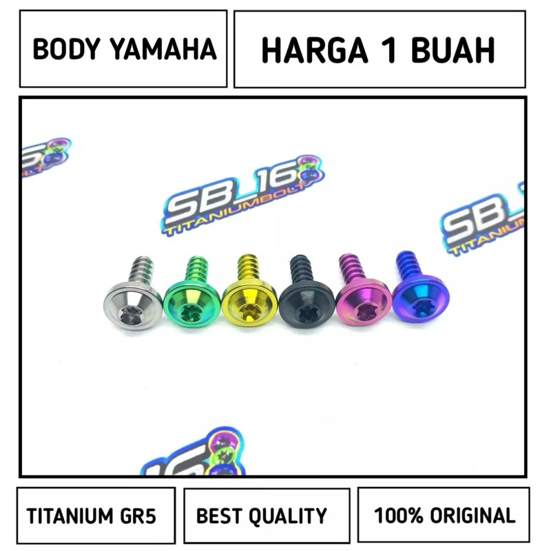 Jual BAUT BODY YAMAHA TITANIUM GR5 | Shopee Indonesia