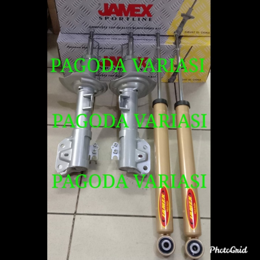 Jual PAKET SHOCK BREAKER JAMEX PREMIUM ALL NEW AVANZA / ALL NEW VELOZ DEPAN-BELAKANG 2022-ON ...