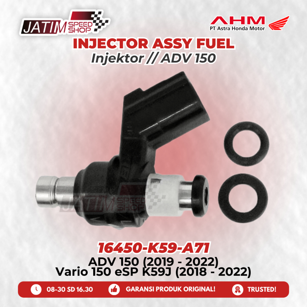 Jual Honda AHM Injector Assy Fuel Injektor Original Sesuai Untuk 16450 ...