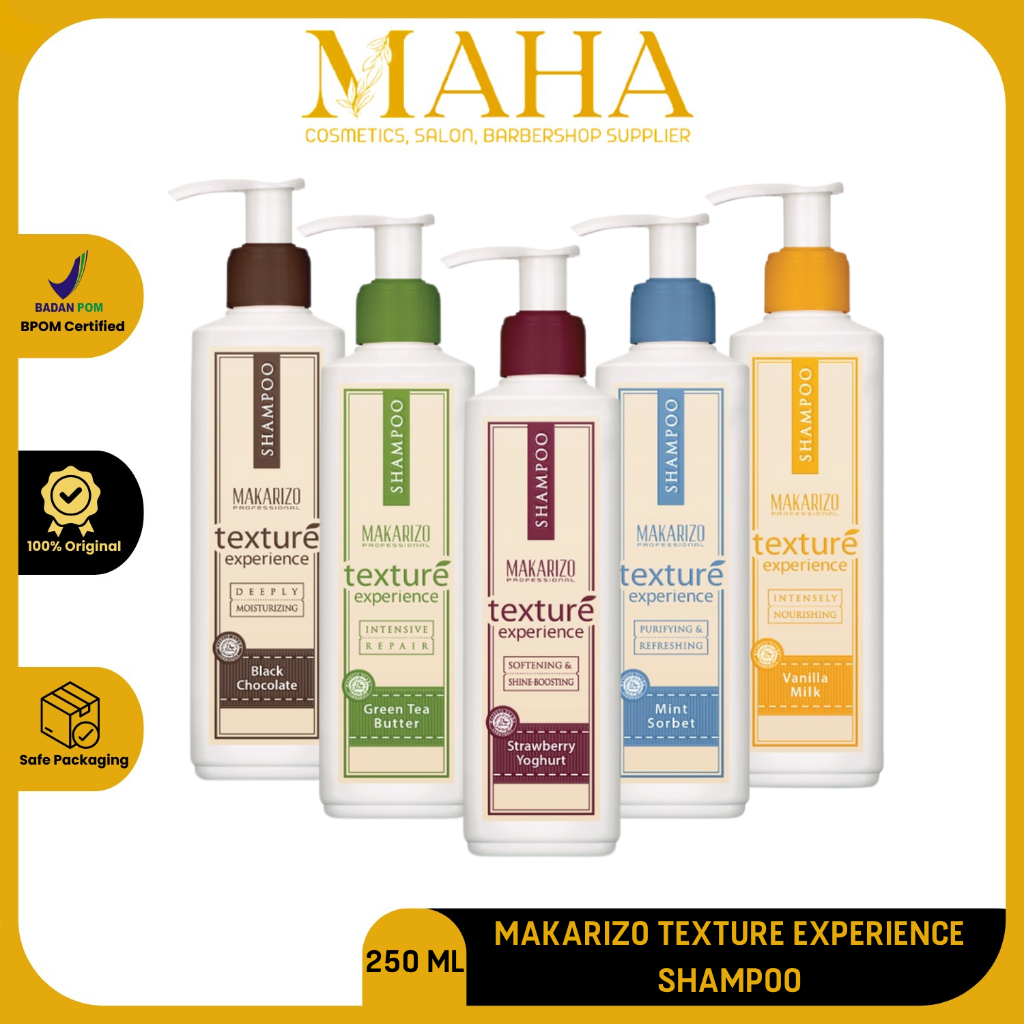 Jual MAKARIZO TEXTURE EXPERIENCE SHAMPOO 250ML | Shopee Indonesia