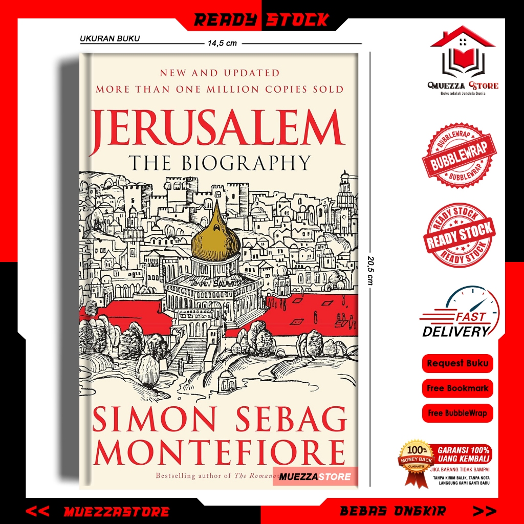 Jual Jerusalem: The Biography by Simon Sebag Montefiore (English ...