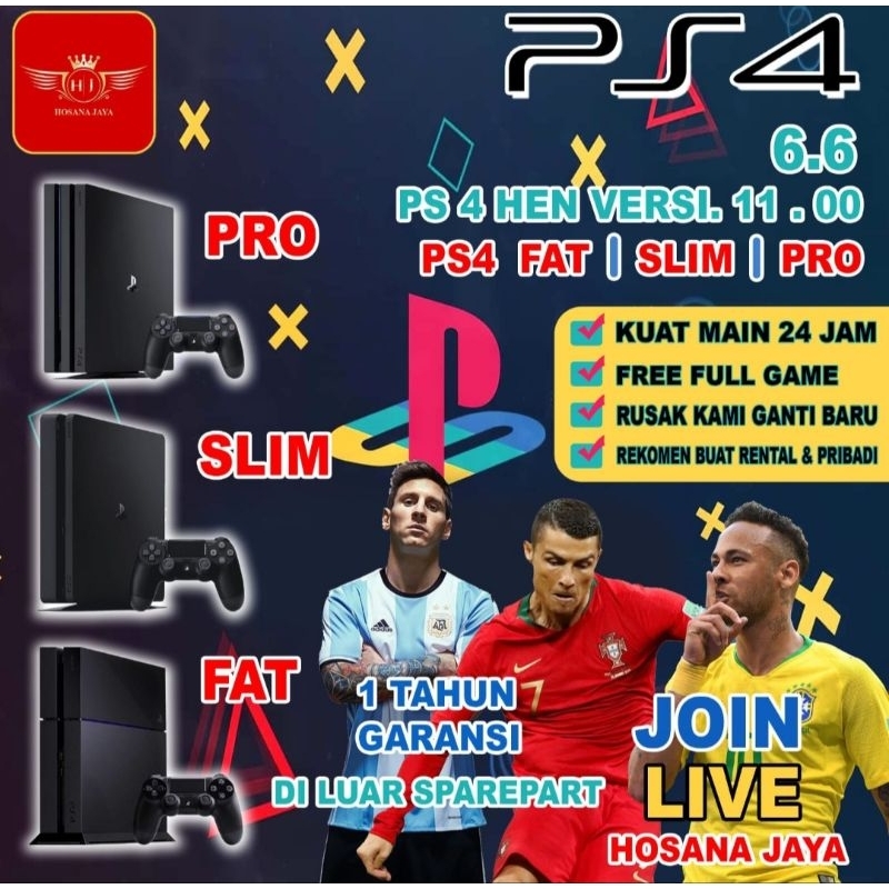 Jual PS4 HEN Versi 11 & 12 Pro/Slim/Fat Harga promo di hosana | Shopee ...