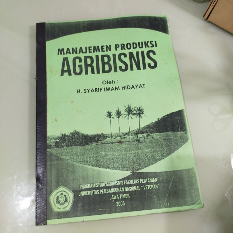 Jual Buku Manajemen Produksi Agribisnis | Shopee Indonesia