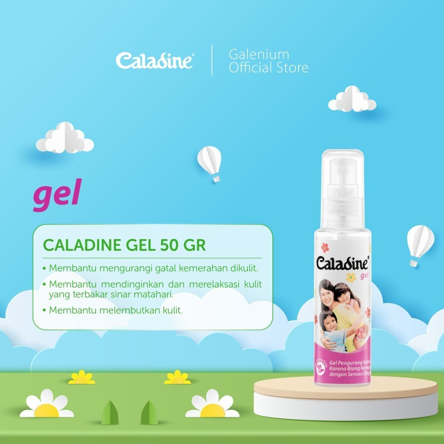 Jual Caladine Gel 50ml - Gel Pengurang Gatal Biang Keringat | Shopee Indonesia