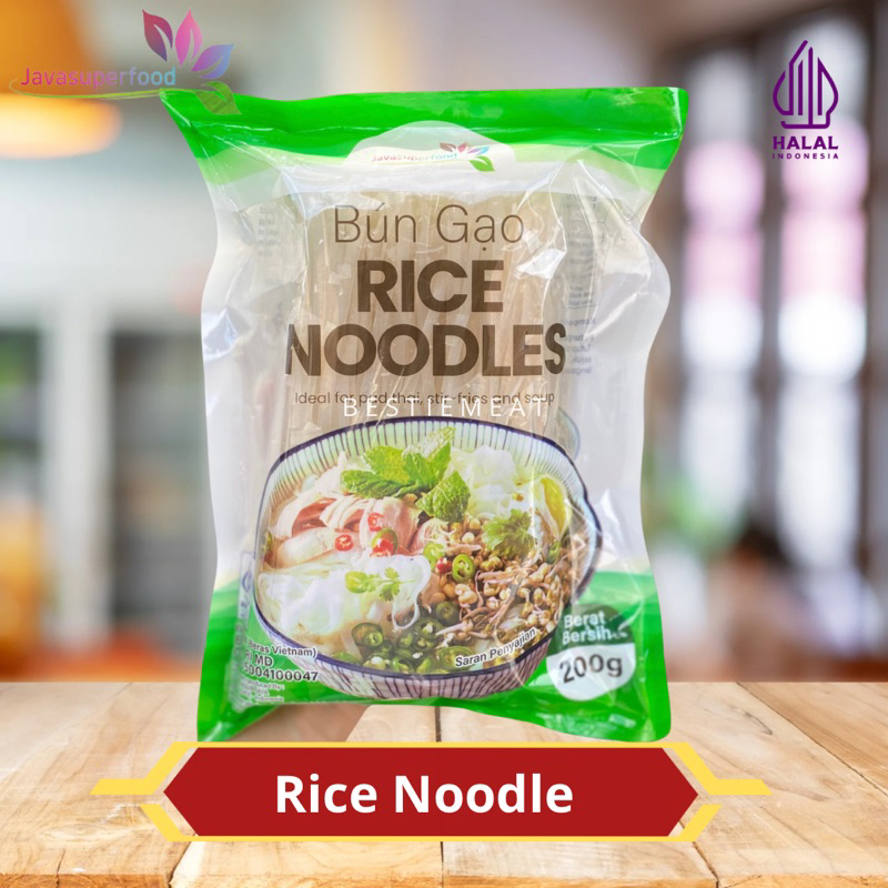 Jual Rice Noodles - Mie Diet - Mie Beras Pho Soup BUN GAO Vietnam Java ...