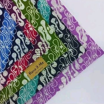 Jual Kain Perca Batik Cap Motif Parang Rante (per set) | Shopee Indonesia