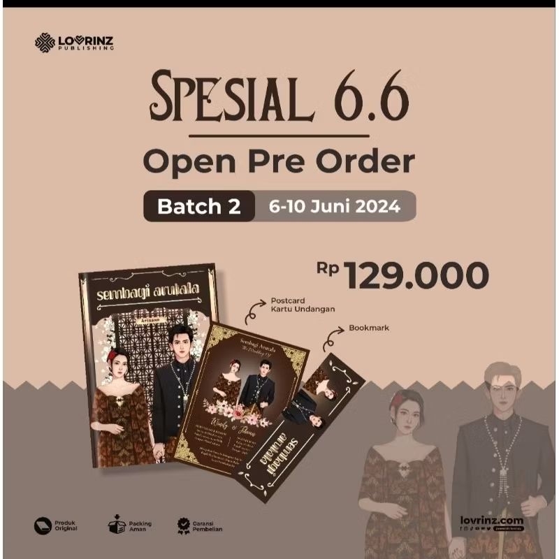 Jual Buku Original Sembagi Arutala oleh Arinann - Penerbit LovRinz | Shopee Indonesia