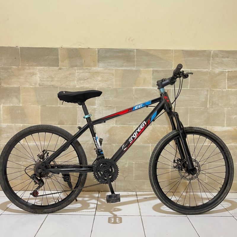 Jual Sepeda MTB Gunung Evergreen Ukuran 24 | Shopee Indonesia
