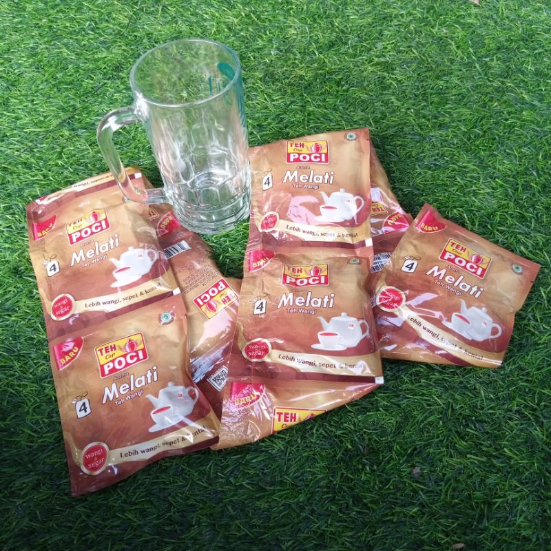 Jual 20 Sachet Gratis Gelas Teh Celup Poci Melati Sachet | Shopee Indonesia