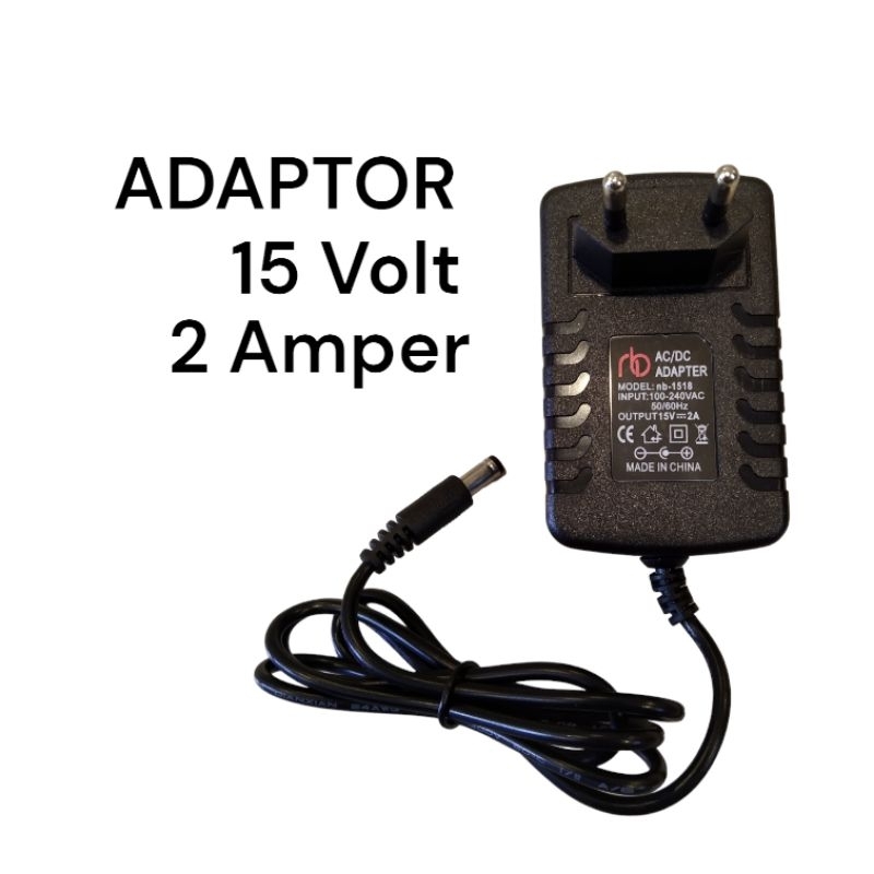 Jual Adaptor 15 Volt 2 Amper | Shopee Indonesia