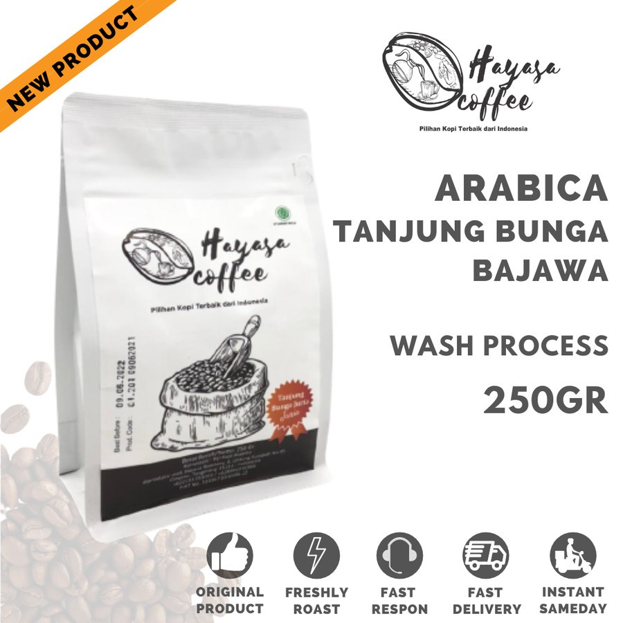 Jual Kopi Arabika Tanjung Bunga Sweet Vanilla - 250gr | Shopee Indonesia
