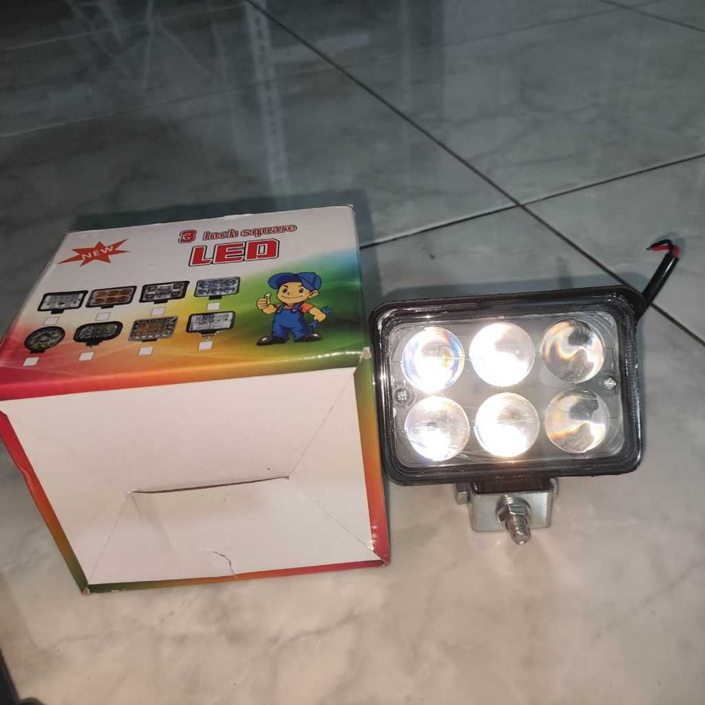 Jual Lampu LED Tembak 5" Sorot Kerja Alat Berat Beko 45watt Crane 12v ...